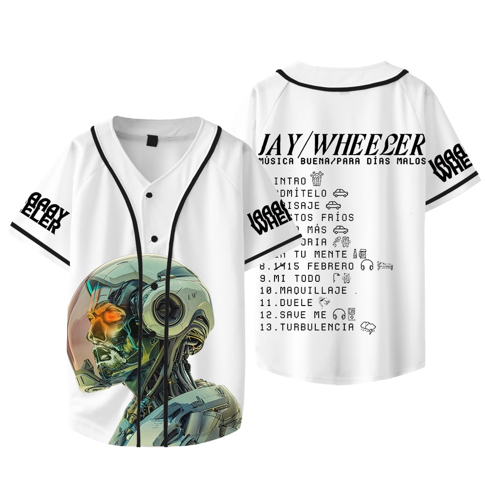 Jay Wheeler Tour Baseball T-shirts Musica Buena Para Dias Malos Merch ...
