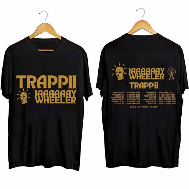 Jay Wheeler - Trappii 2024 Tour Shirt Fan Hot Shirt new new new - Walmart.com