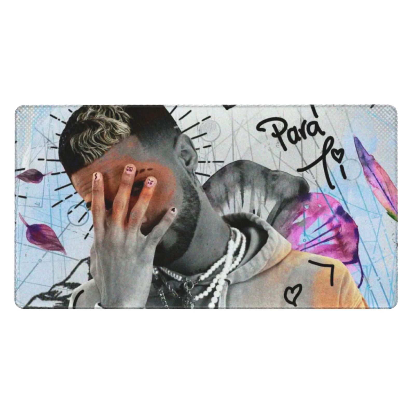 Jay Wheeler Trappii Mouse Pad 16x29.5 Inch Computer Keyboard Mouse Pad ...