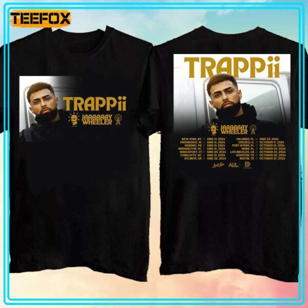 Jay Wheeler Trappii Tour Concert 2024 T-Shirt - Walmart.com