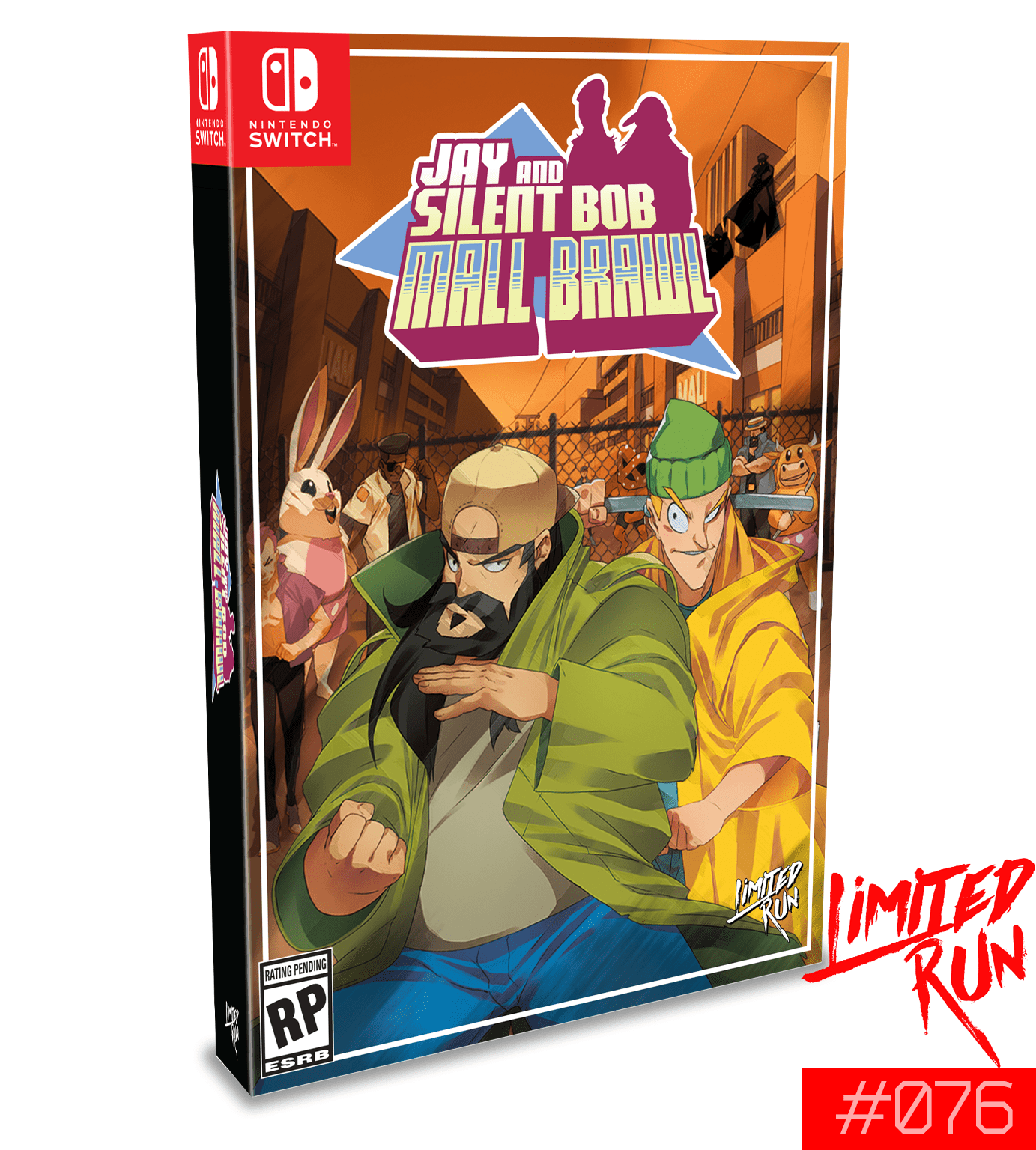 Jay and Silent Bob Mall Brawl Nintendo Switch Classic Edition Limited ...