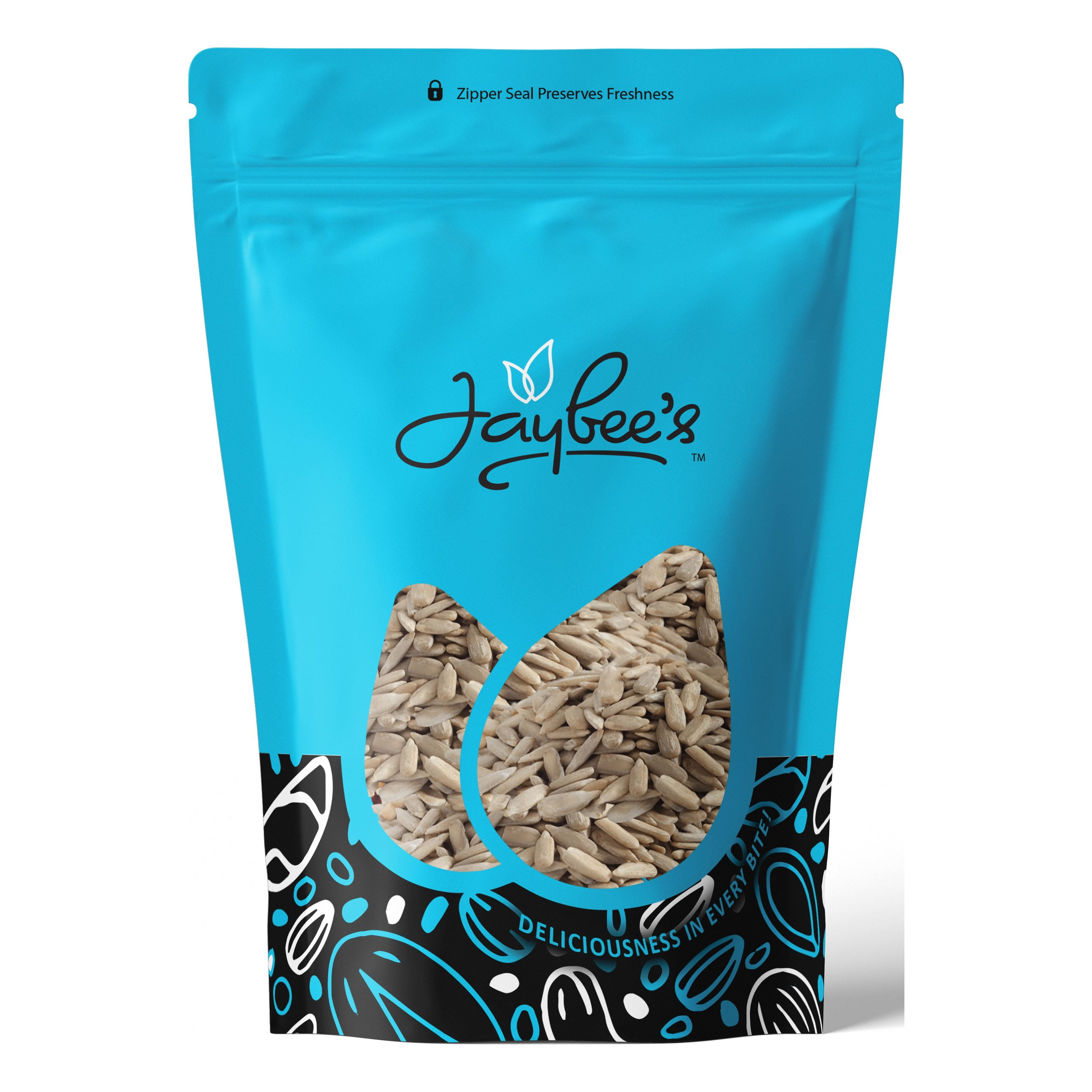 Jaybee's Nuts - Sunflower Seeds Roasted & Salted 15 oz - Hulled (No ...