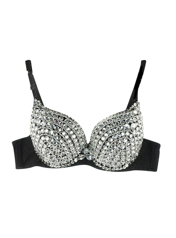 Rhinestone Bra