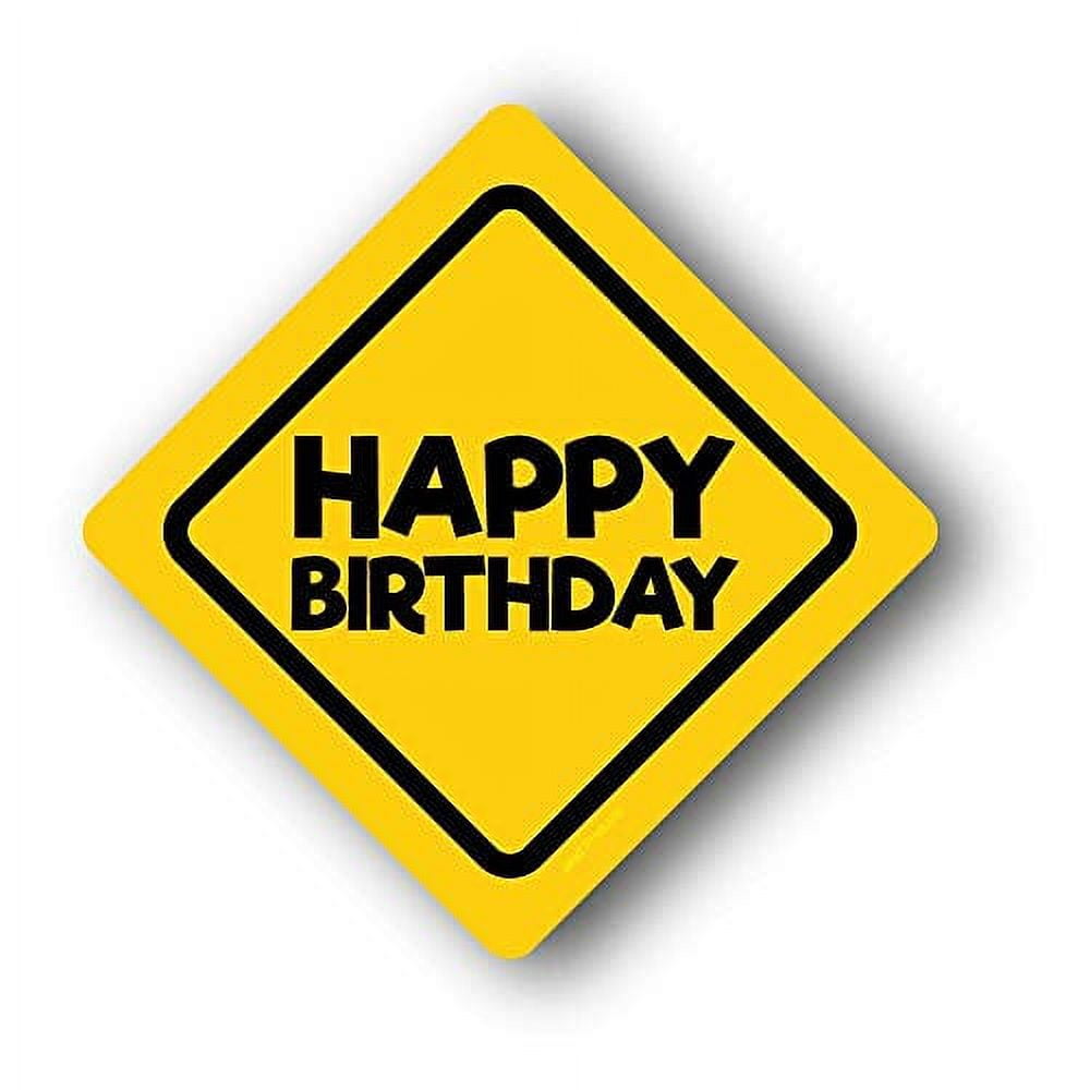 Jayd Products, 4 Year Old Birthday, Construction Party Caution Signs (3 ...