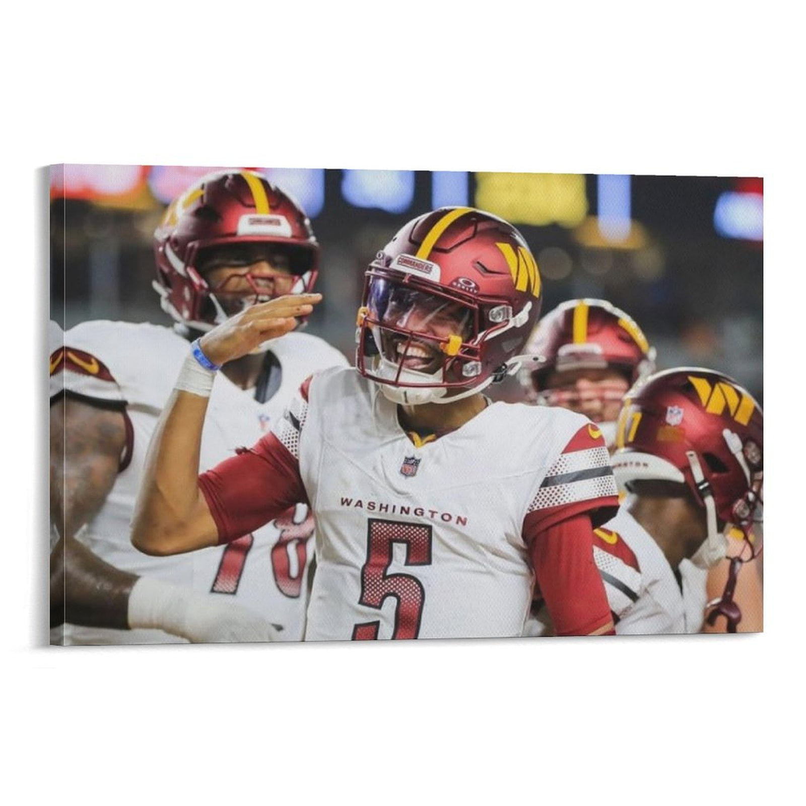 Jayden Daniels Canvas Poster Posters Wall Art Painting Canvas Gift ...