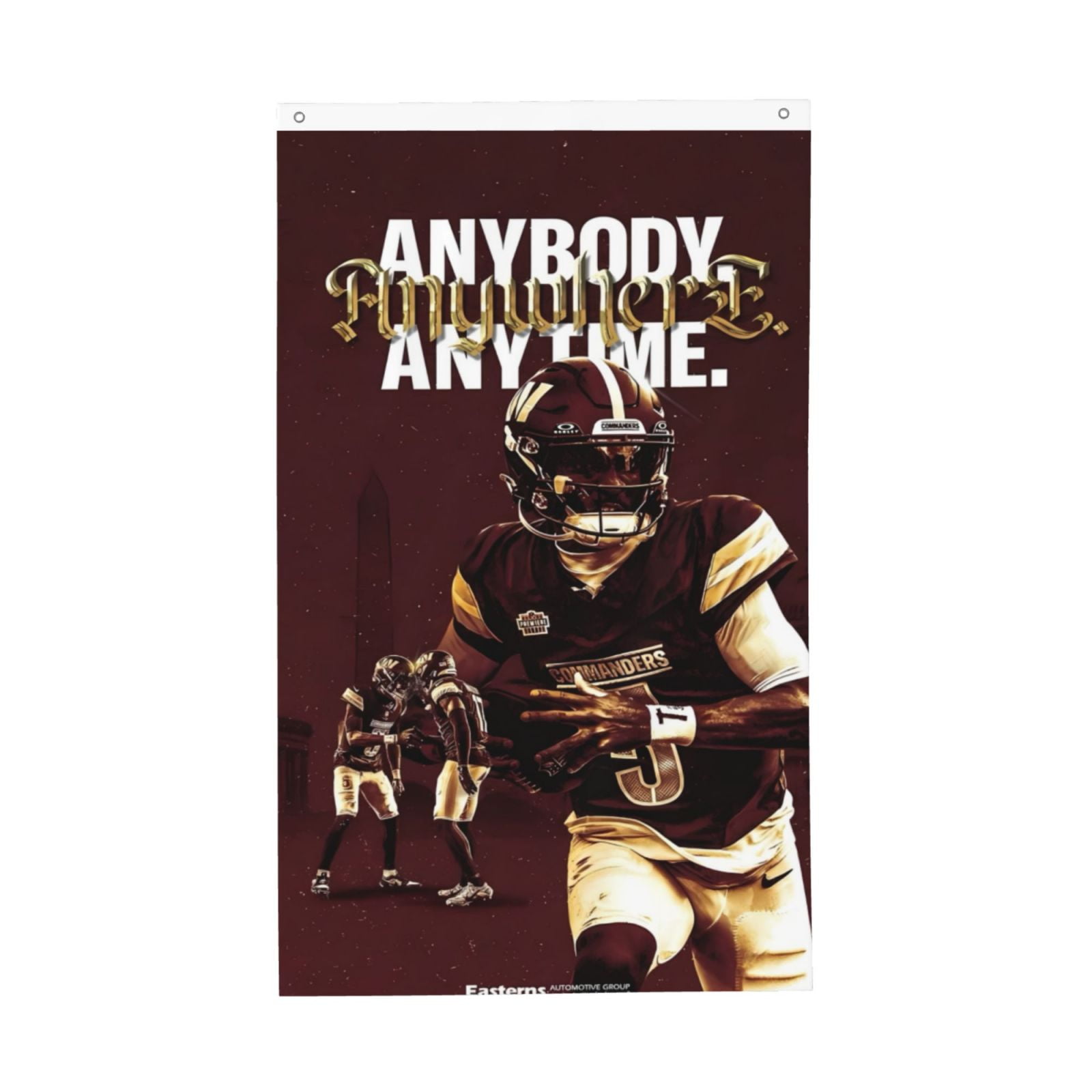 Jayden Daniels Player Flags American Football Double-Sided Cheering ...