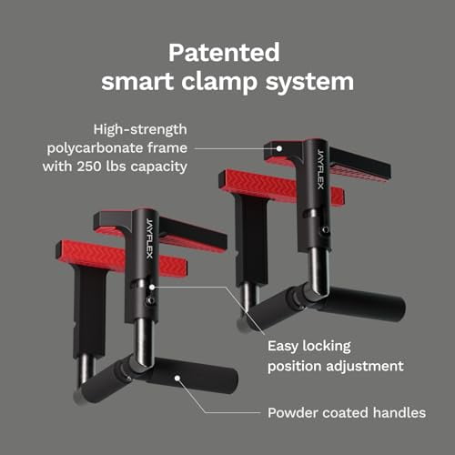 Jayflex CrossGrips Compact Pull Up Bar - Pull Up Bar Door Frame for ...