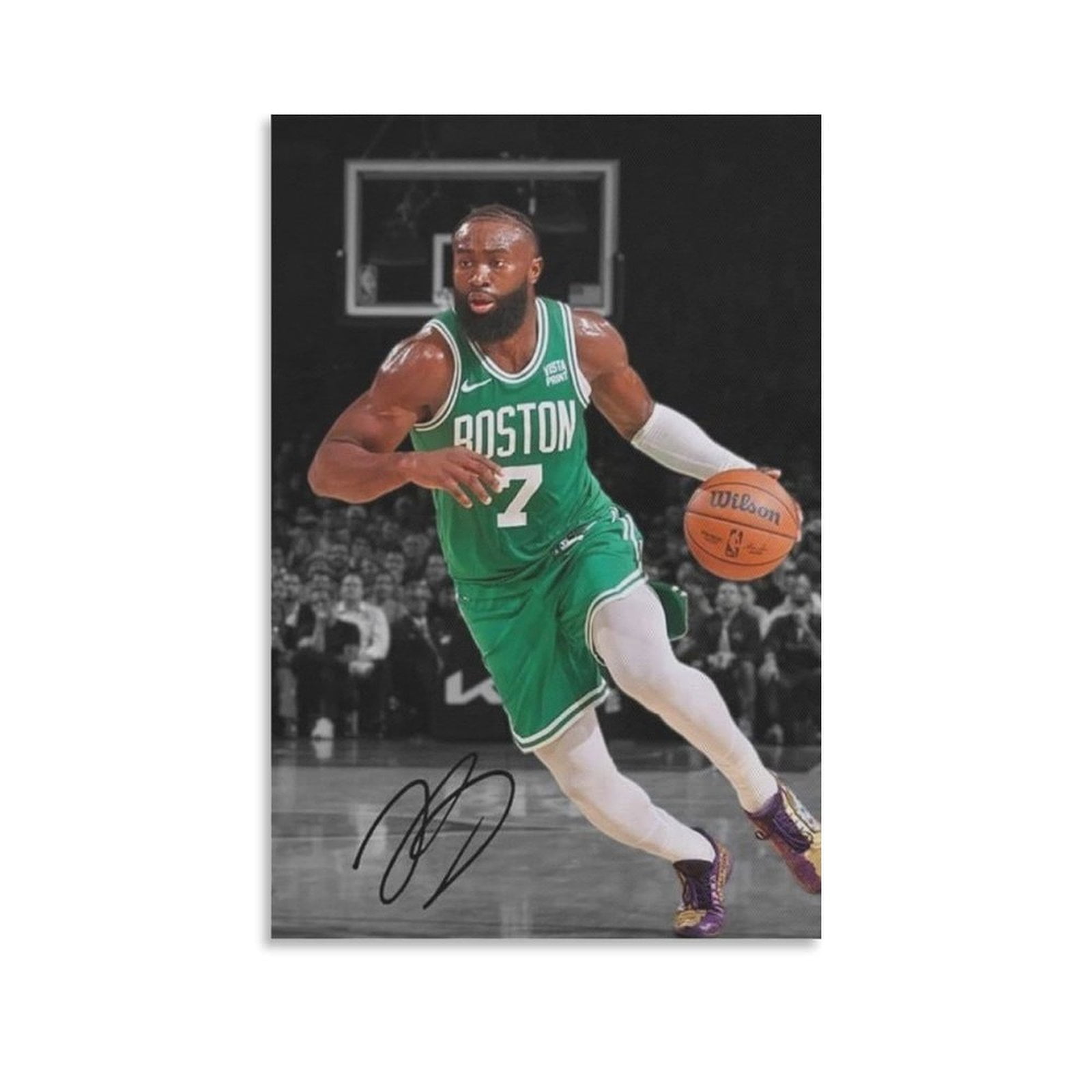 Jaylen Brown Canvas Poster Picture Print Canvas Poster Wall Paint Art ...