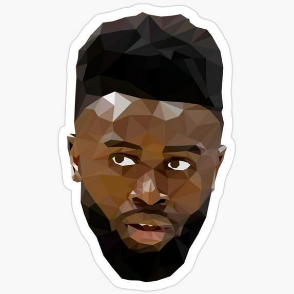 Jaylen Brown Low Poly Sticker Phone Decal Water Bottle Stickers Car ...