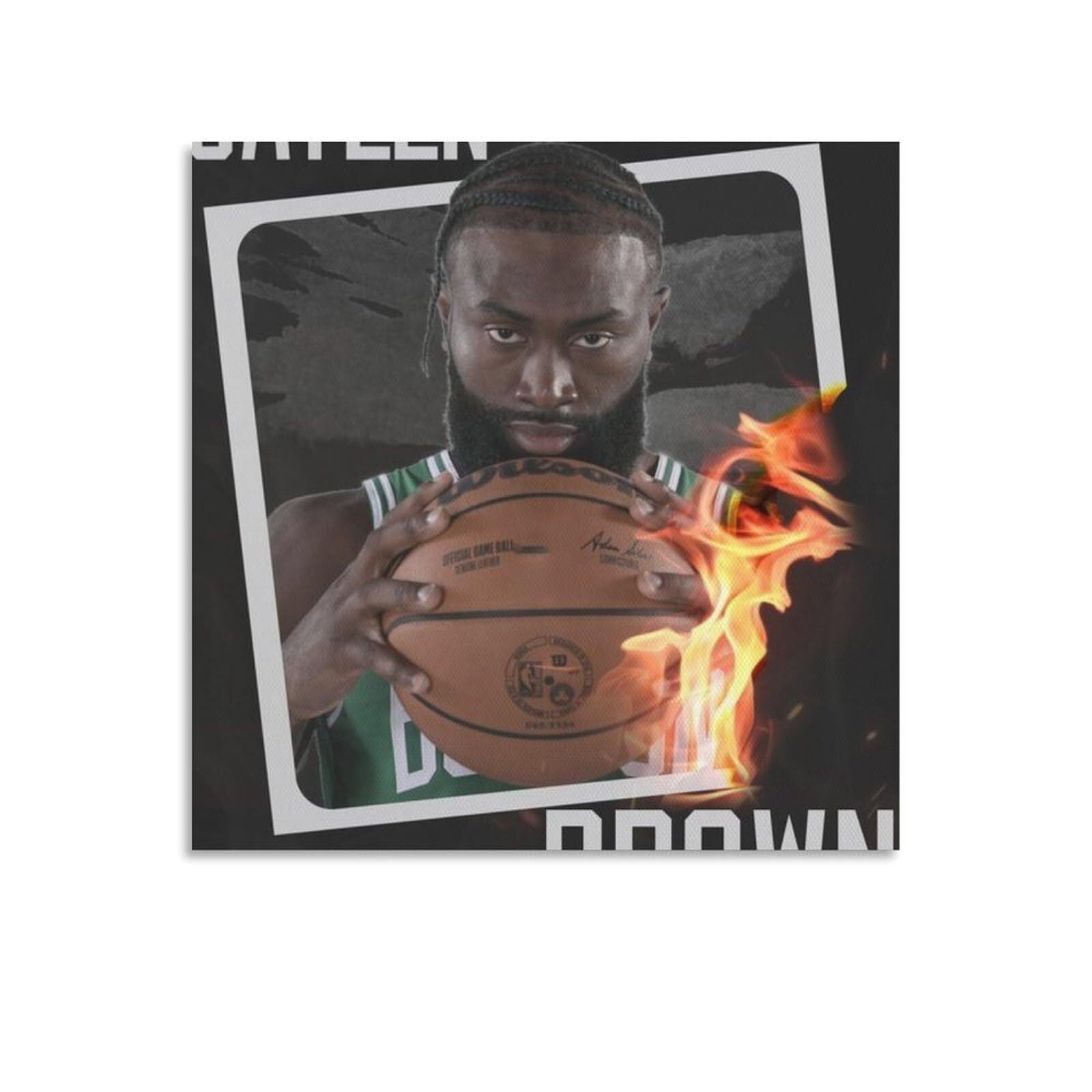 Jaylen Brown Poster Basketball Player Canvas Art Poster And Wall Art ...