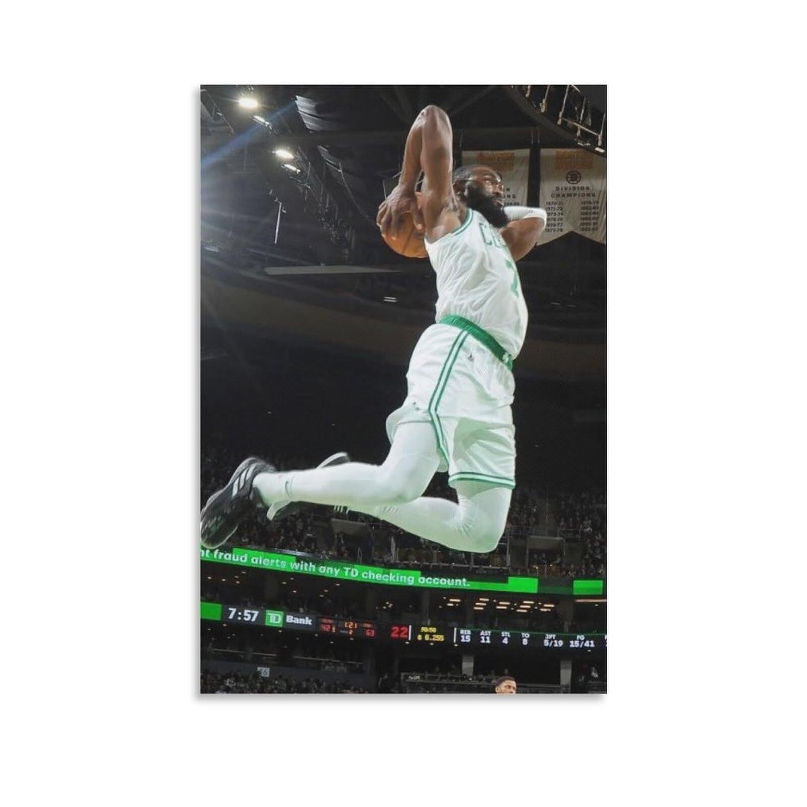Jaylen Brown Poster Basketball Player Picture Print Canvas Poster Wall ...