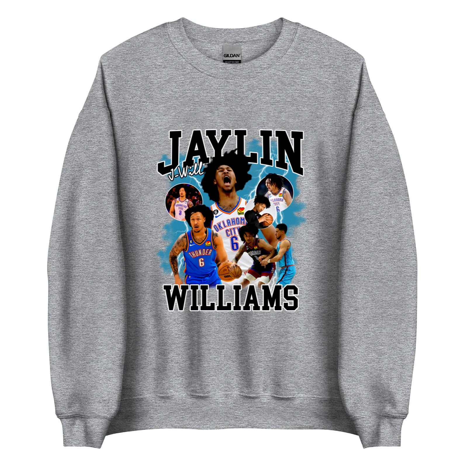 Jaylin Williams 90s Bootleg Style Rap Shirt - Walmart.com