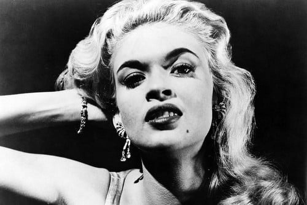 Jayne Mansfield Female Jungle Vampish Close Up Striking 24x36 Poster ...