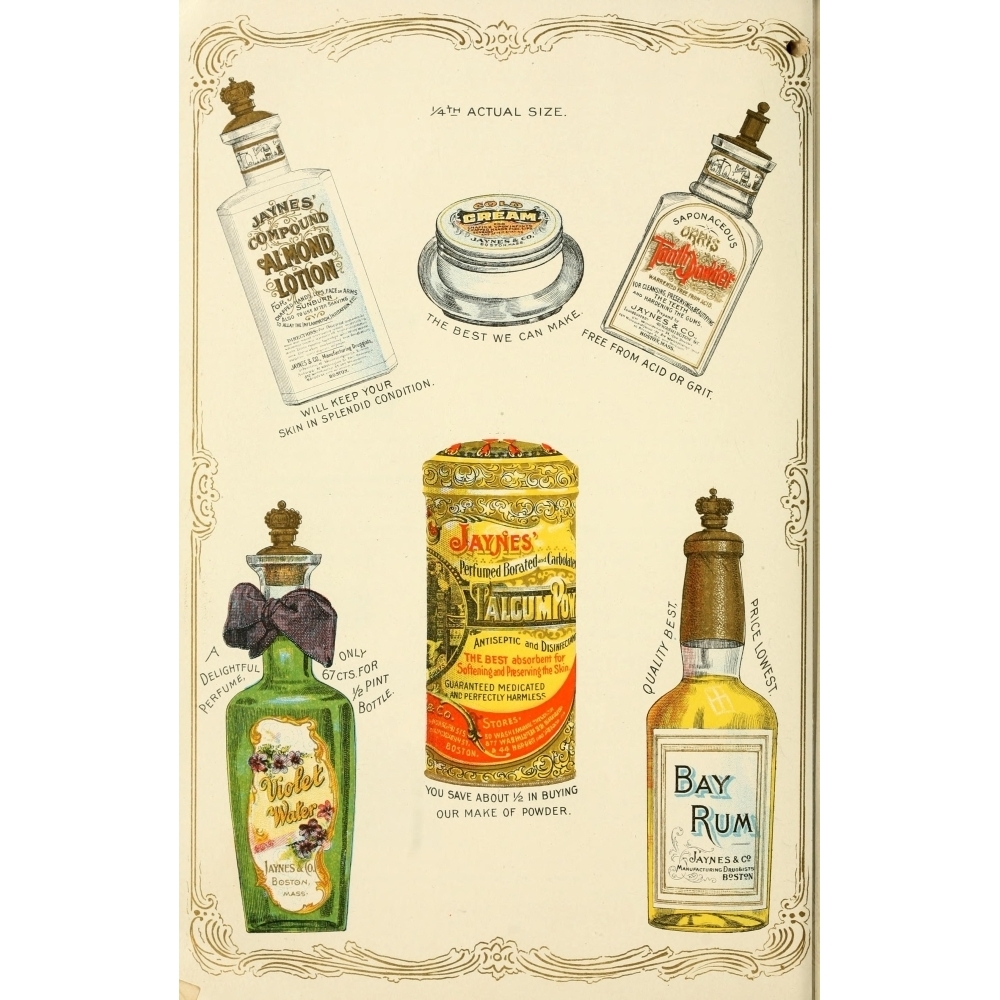 Jayne's Price-list of Drug-store Goods 1898 Jayne's Bay Rum & other ...