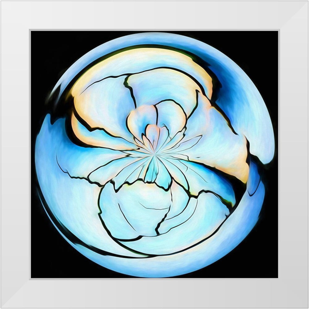 Jaynes Gallery 12x12 White Modern Wood Framed Museum Art Print Titled ...