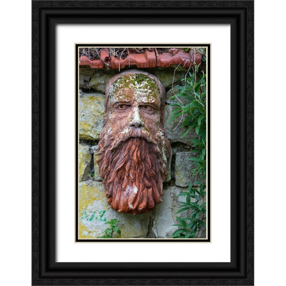 Jaynes Gallery 13x18 Black Ornate Wood Framed with Double Matting ...