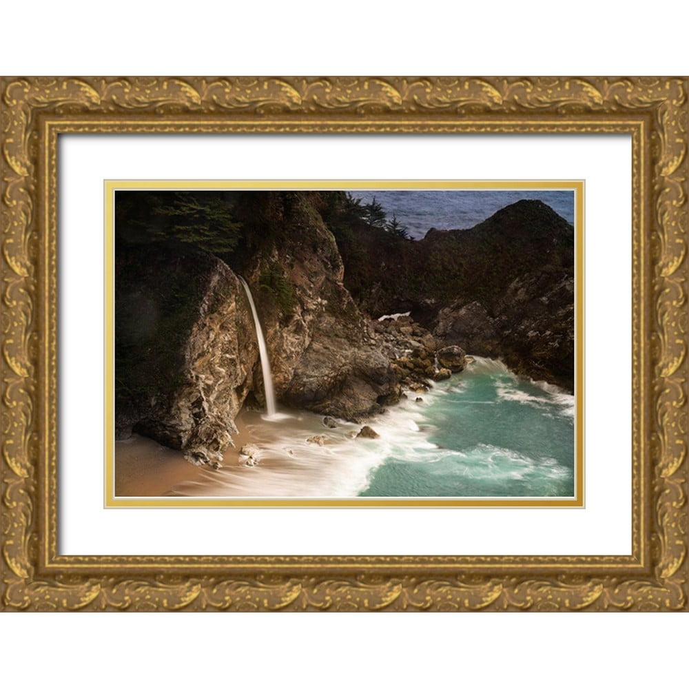 Jaynes Gallery 14x11 Gold Ornate Wood Framed with Double Matting Museum ...