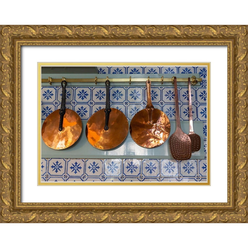 Jaynes Gallery 14x11 Gold Ornate Wood Framed with Double Matting Museum ...