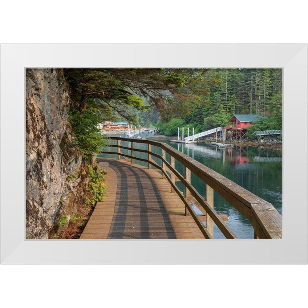 Jaynes Gallery 14x11 White Modern Wood Framed Museum Art Print Titled ...