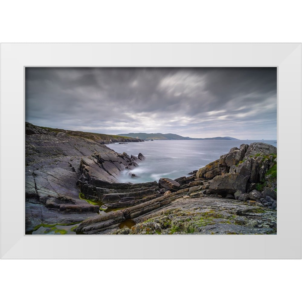 Jaynes Gallery 14x11 White Modern Wood Framed Museum Art Print Titled ...