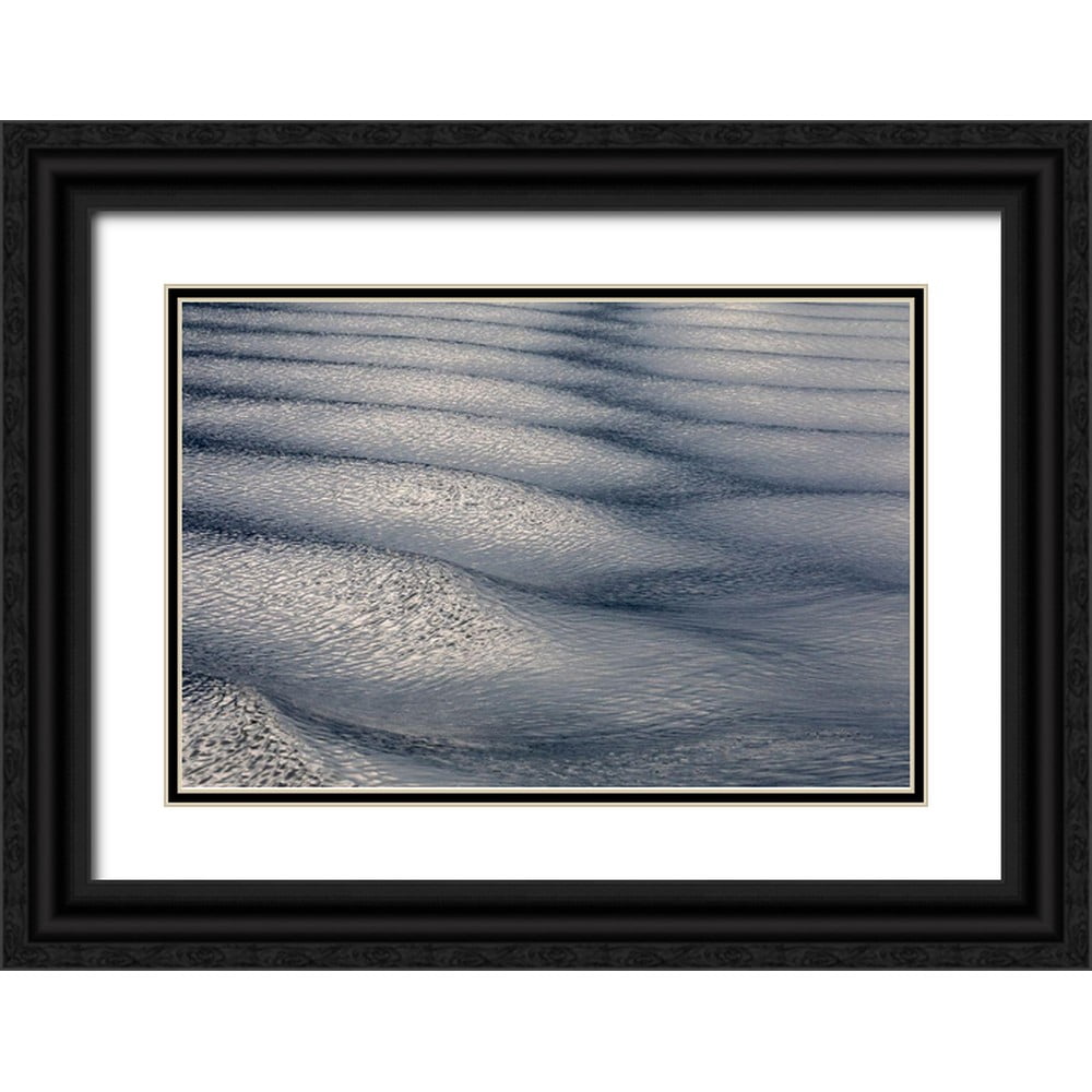 Jaynes Gallery 18x13 Black Ornate Wood Framed with Double Matting ...