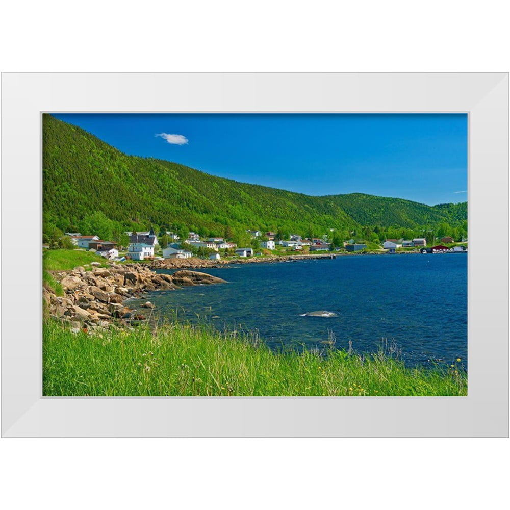 Jaynes Gallery 18x13 White Modern Wood Framed Museum Art Print Titled ...
