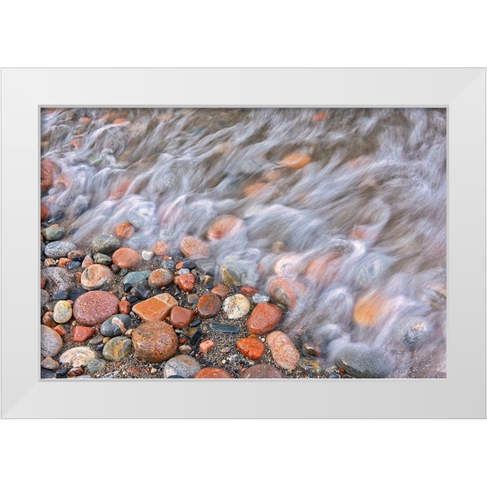 Jaynes Gallery 18x13 White Modern Wood Framed Museum Art Print Titled ...