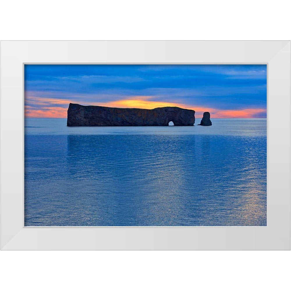 Jaynes Gallery 18x13 White Modern Wood Framed Museum Art Print Titled ...