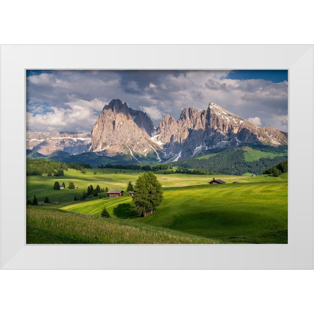 Jaynes Gallery 18x13 White Modern Wood Framed Museum Art Print Titled ...