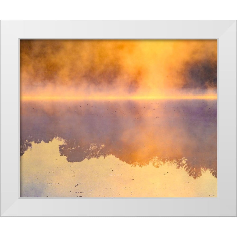 Jaynes Gallery 18x15 White Modern Wood Framed Museum Art Print Titled ...