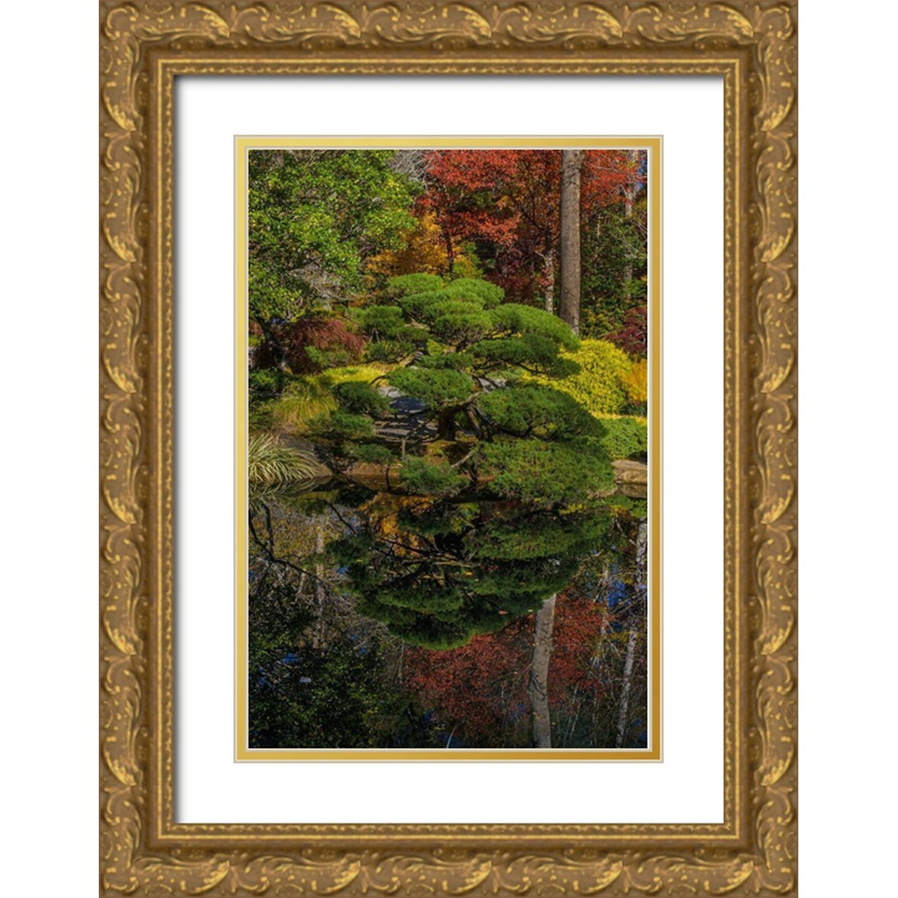 Jaynes Gallery 23x32 Gold Ornate Wood Framed with Double Matting Museum Art Print Titled ...
