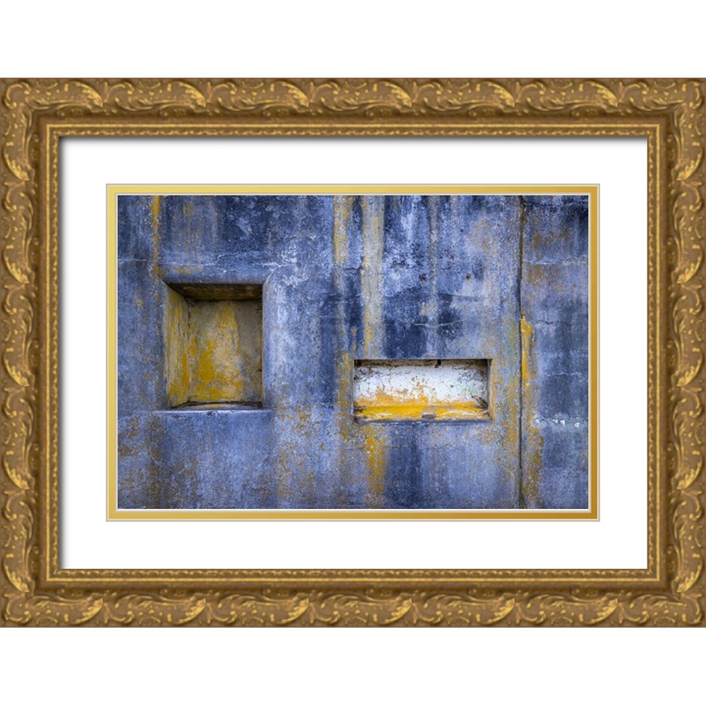 Jaynes Gallery 24x17 Gold Ornate Wood Framed with Double Matting Museum ...