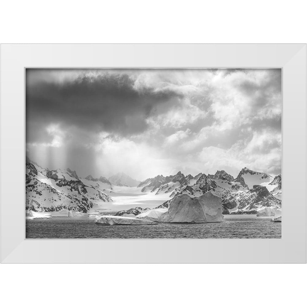 Jaynes Gallery 24x17 White Modern Wood Framed Museum Art Print Titled ...