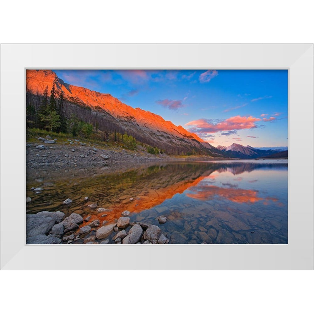 Jaynes Gallery 24x17 White Modern Wood Framed Museum Art Print Titled ...