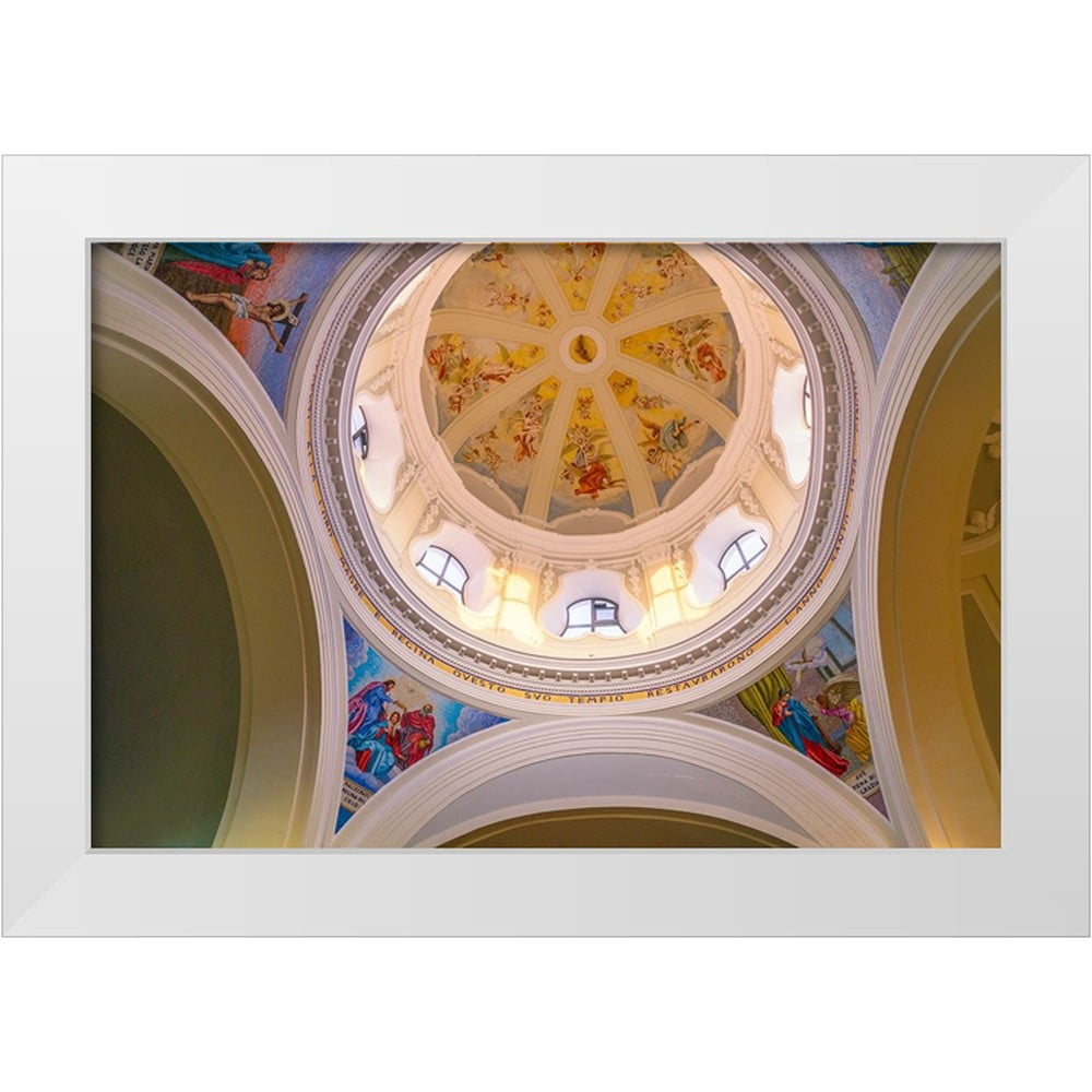 Jaynes Gallery 24x17 White Modern Wood Framed Museum Art Print Titled ...