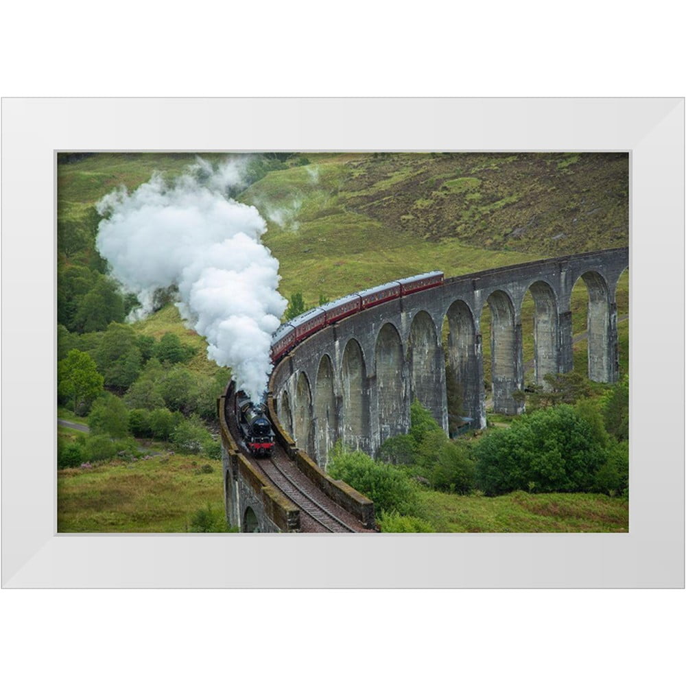 Jaynes Gallery 24x17 White Modern Wood Framed Museum Art Print Titled ...