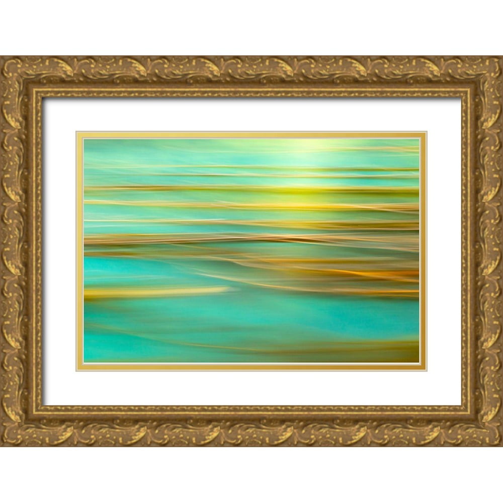 Jaynes Gallery 32x23 Gold Ornate Wood Framed with Double Matting Museum ...