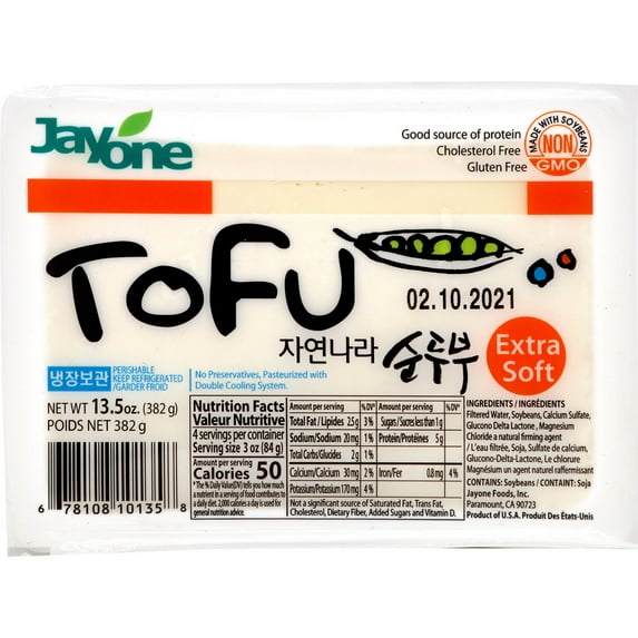 Jayone All Natural Extra Soft Tofu - Walmart.com