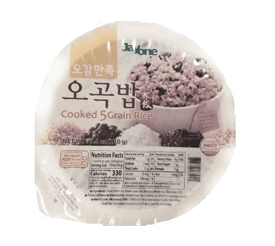 Jayone Cooked Rice 5 Grain Bowl (210g, 4 x 210g) - Walmart.com