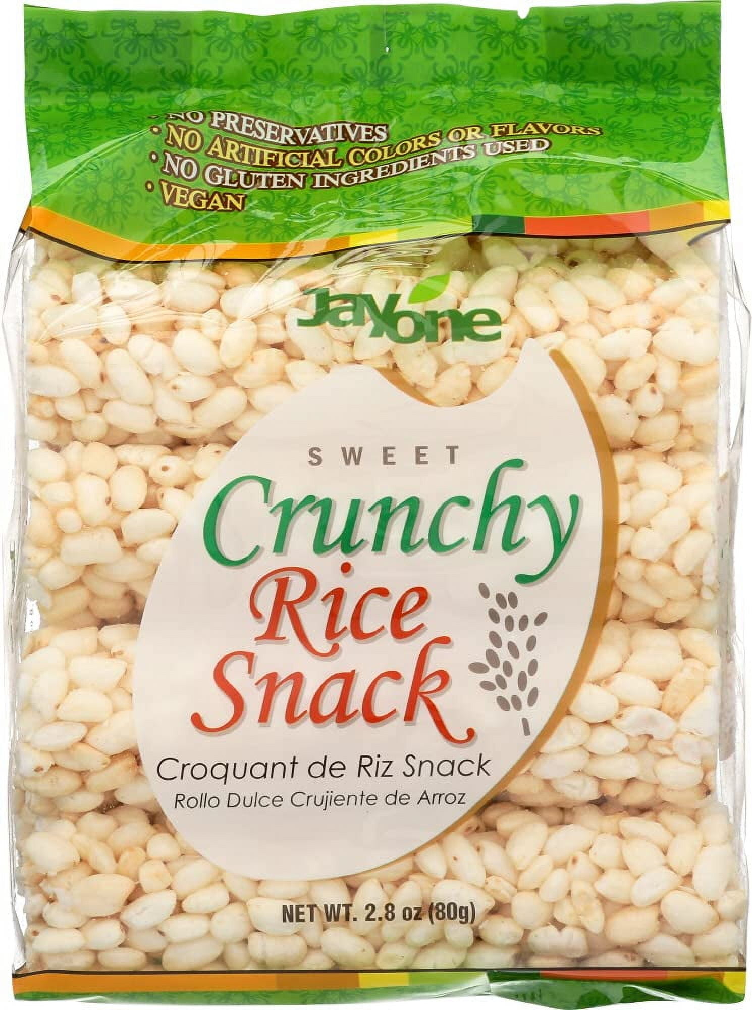 Jayone Rice Snack Crunchy, 2.8 oz HYZ01 - Walmart.com