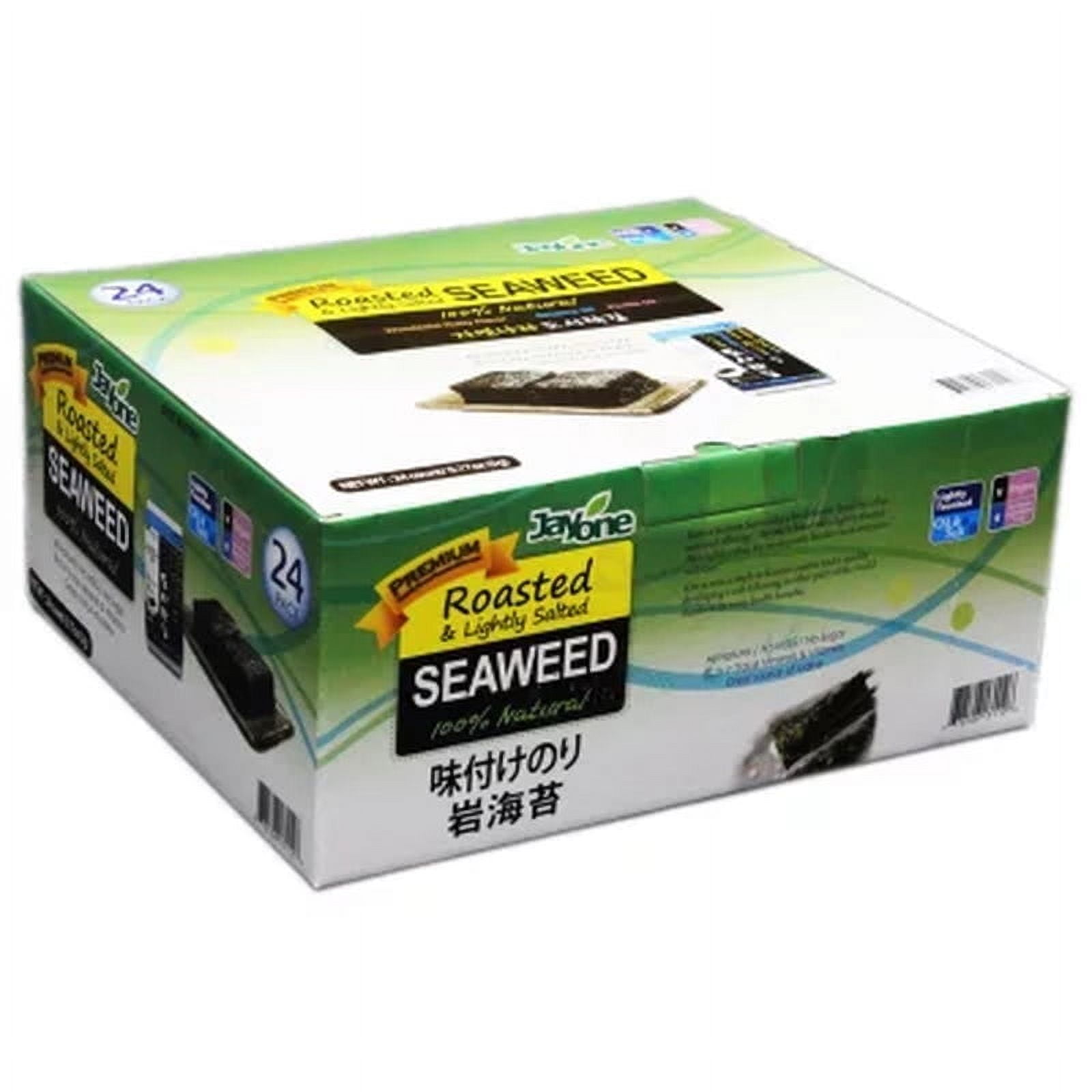 Jayone Roasted & Lightly Salted Seaweed 0.17 Oz. Bags, 24 Ct. - Walmart.com