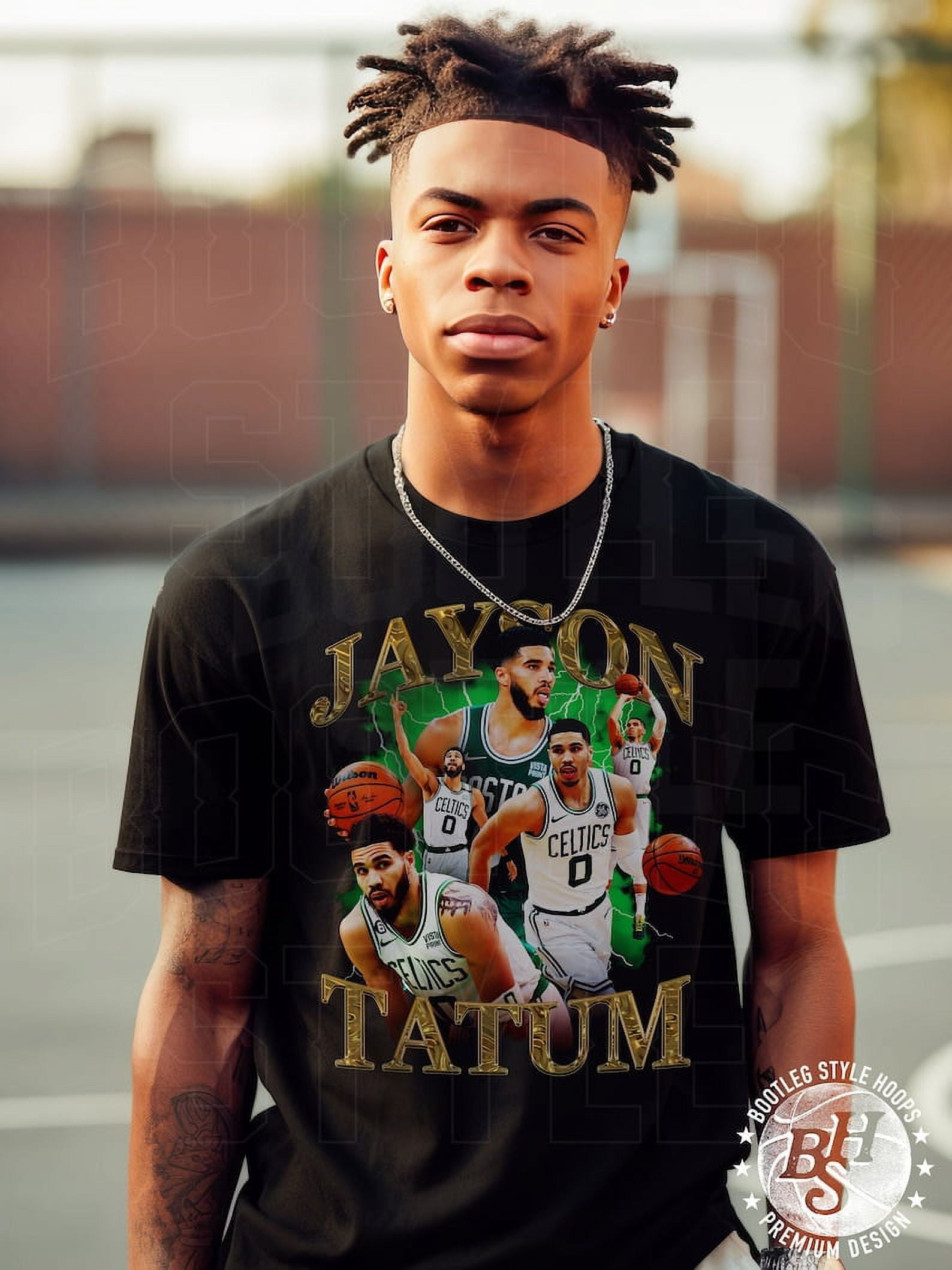 Jayson Tatum 90s Bootleg Rap Shirt