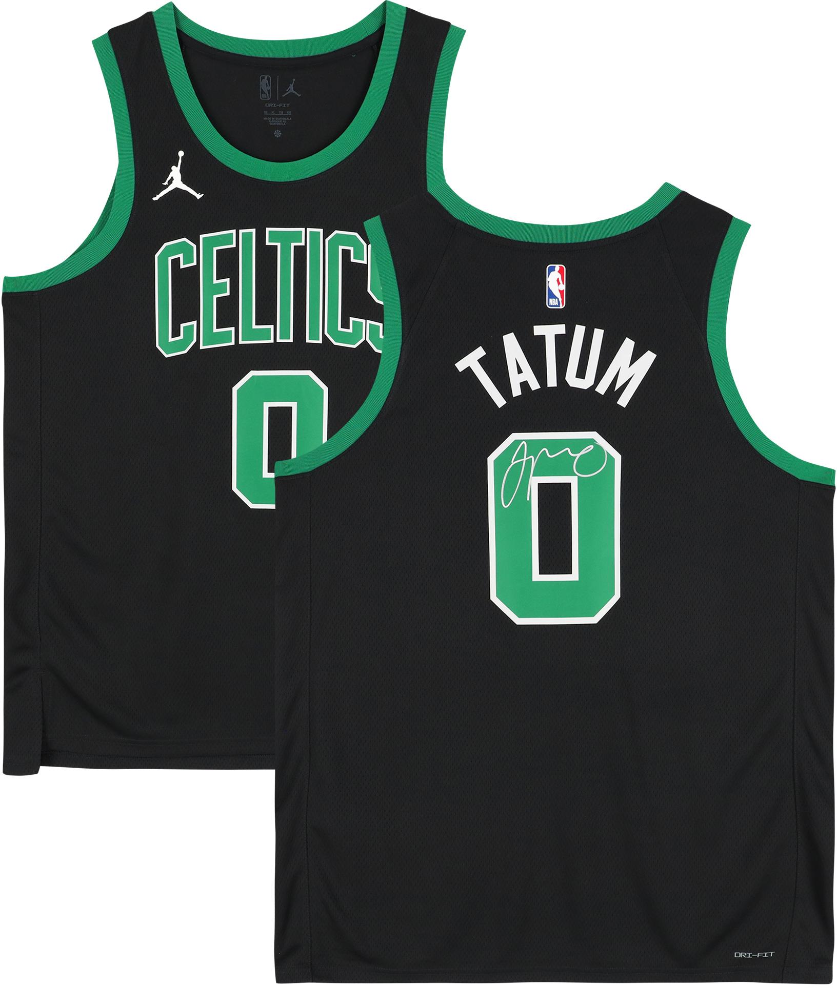 Jayson Tatum Boston Celtics Autographed Black Jordan Brand 2022-23 ...
