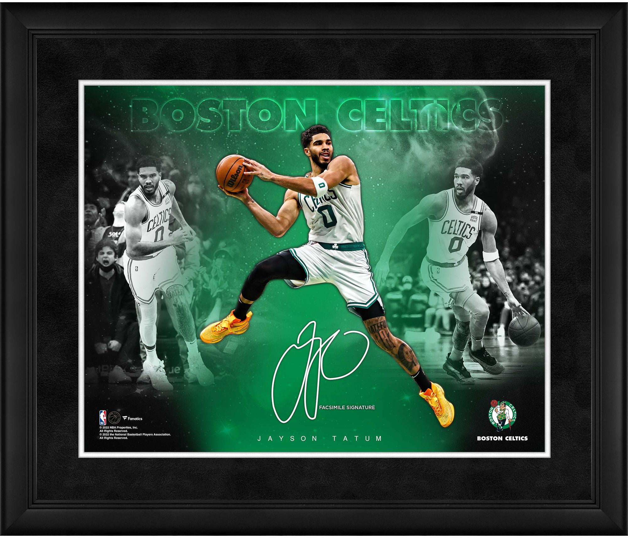 Jayson Tatum Boston Celtics Framed 16" x 20" Stars of the Game Collage ...