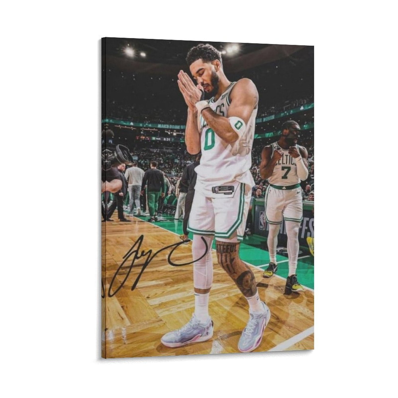 Jayson Tatum Canvas Poster Wall Art Poster Gifts Bedroom Prints Home ...