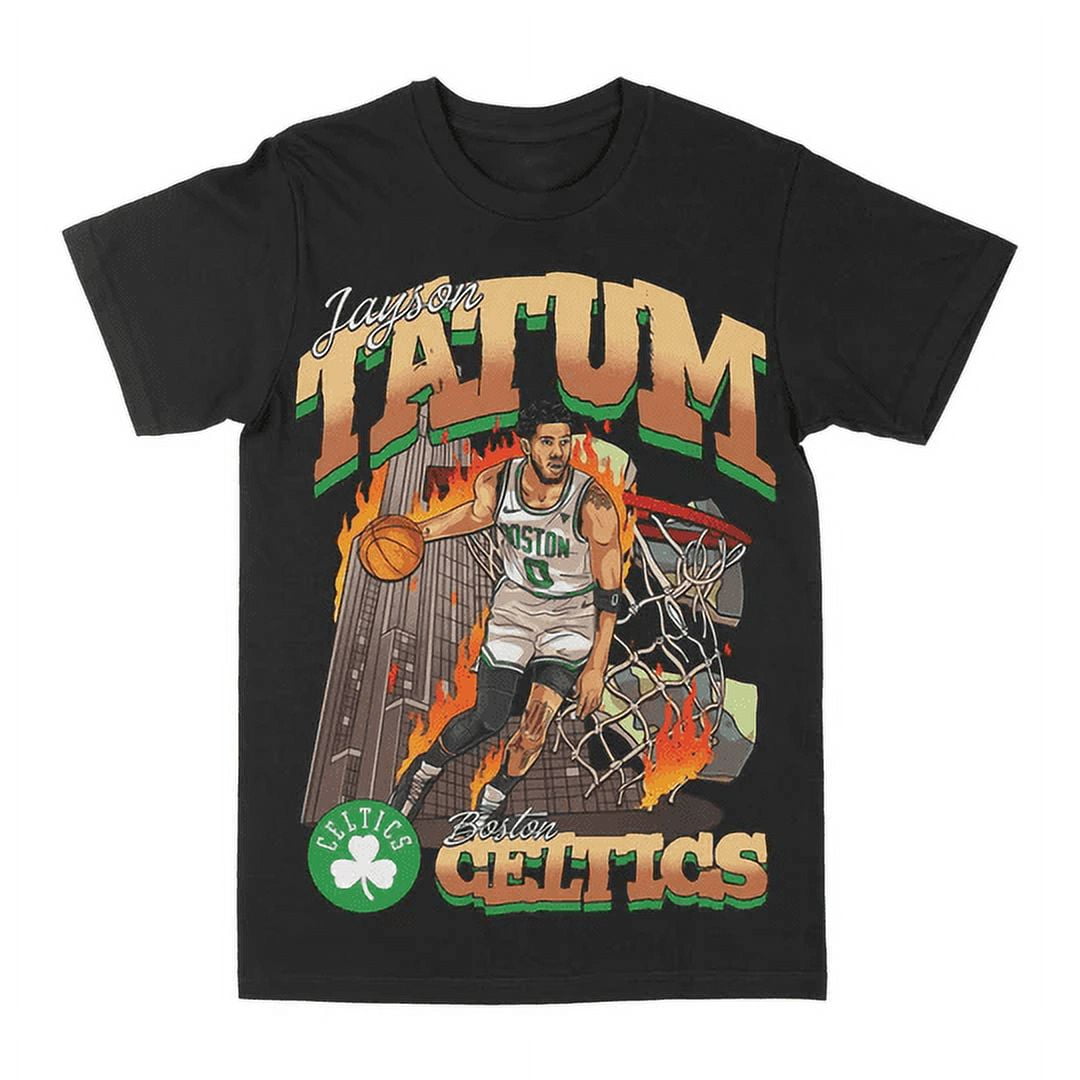 Jayson Tatum Getting Buckets Graphic Tee - Walmart.com