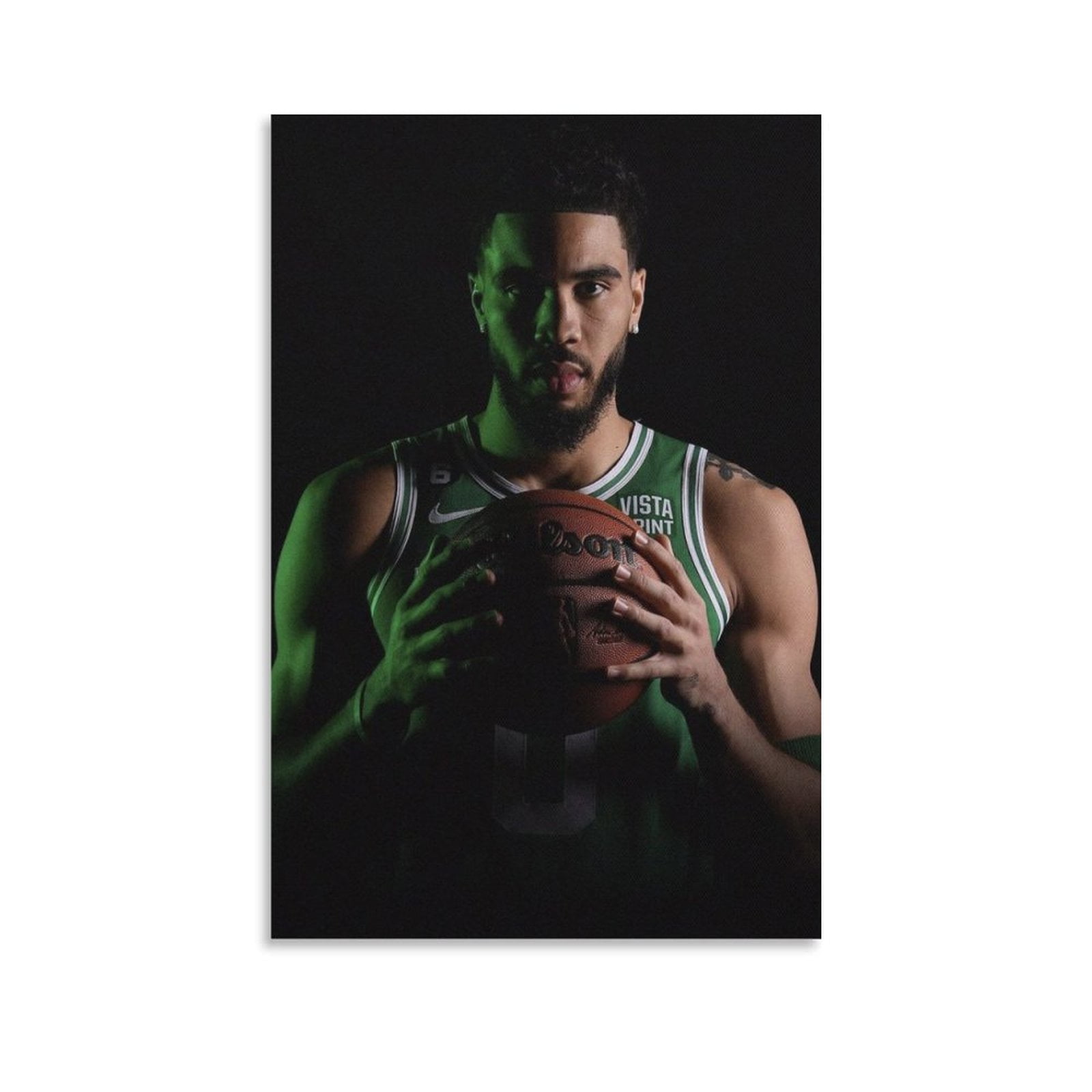 Jayson Tatum Poster Basketball Poster (12) Posters Art Print Wall Photo ...