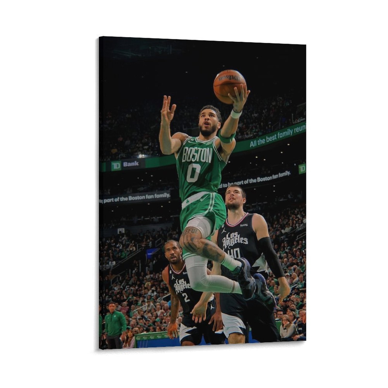 Jayson Tatum Poster Basketball Poster (19) Gifts Canvas Painting Poster ...