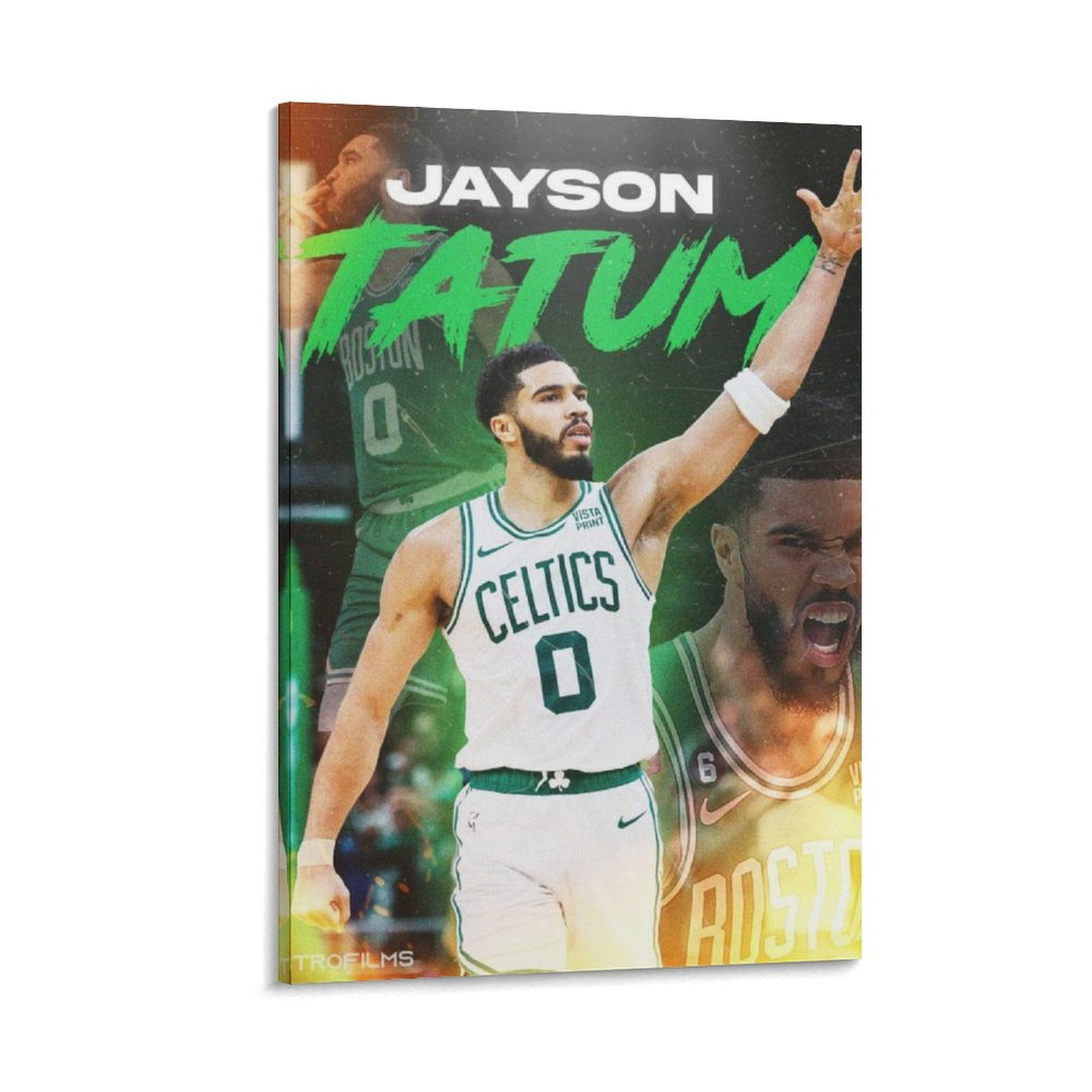 Jayson Tatum Poster Basketball Poster (5) Picture Print Wall Art Poster ...