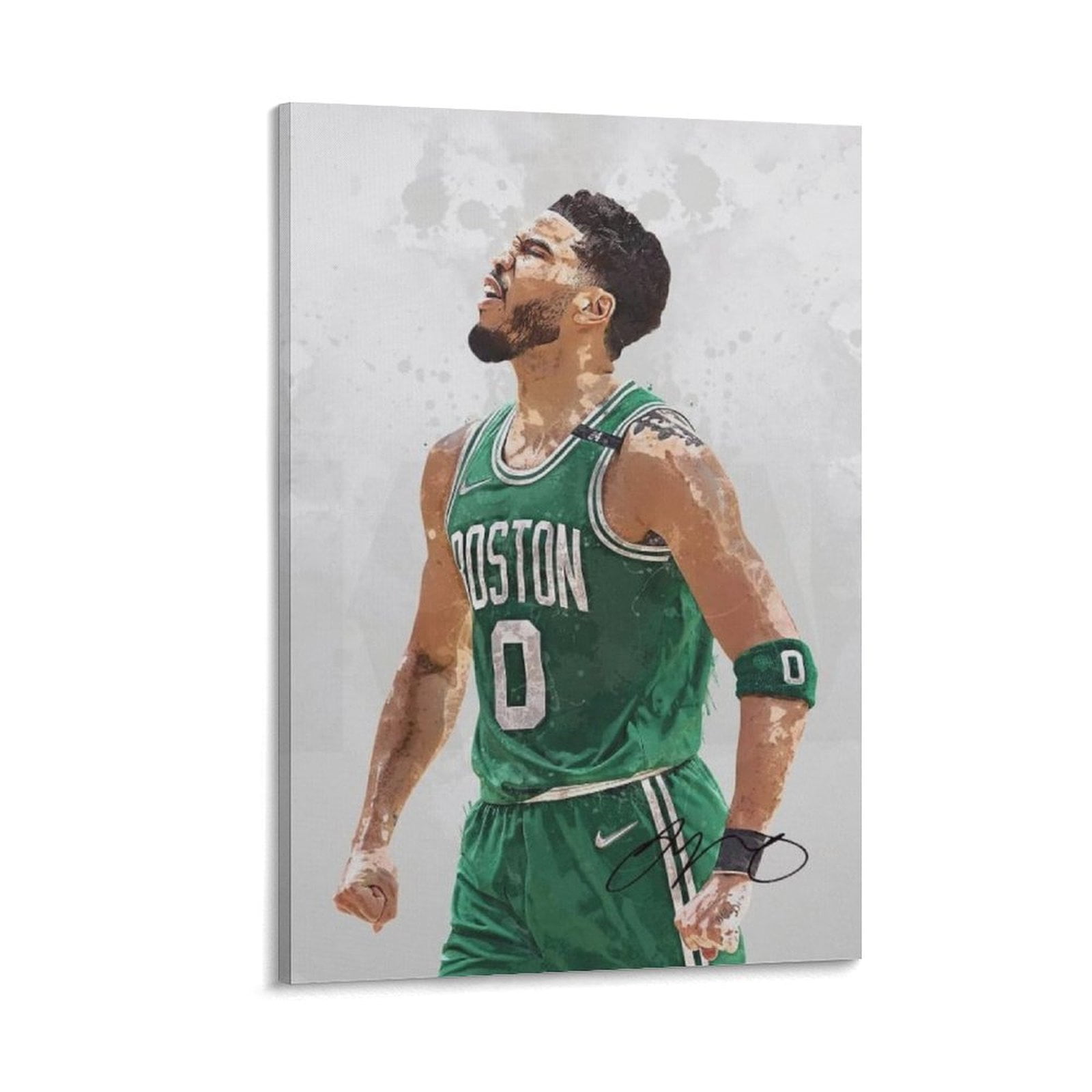 Jayson Tatum Signed Poster Gifts Canvas Painting Poster Wall Art ...